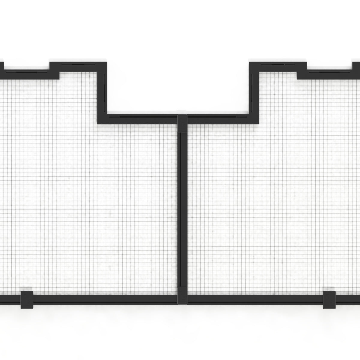 Red Sea DIY Aquarium Net Cover 36"/90cm (includes 1 universal cut out ...