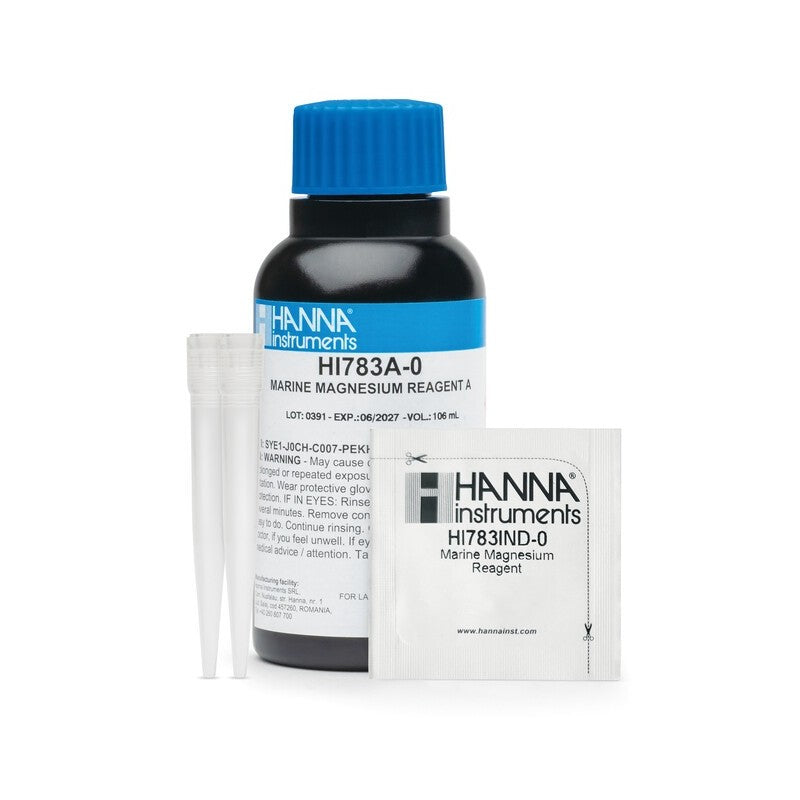Hanna Marine Magnesium Reagents 25 tests – thecoralcentre